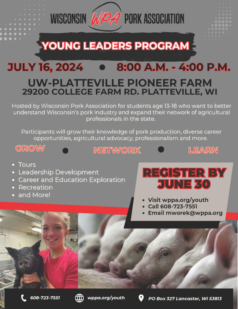 WPA Young Leaders Program - Wisconsin Pork Association